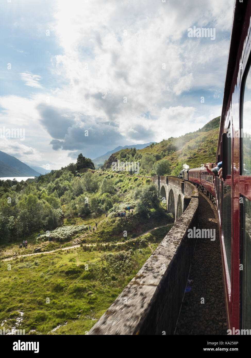 West Highland Railway Stock Photo - Alamy