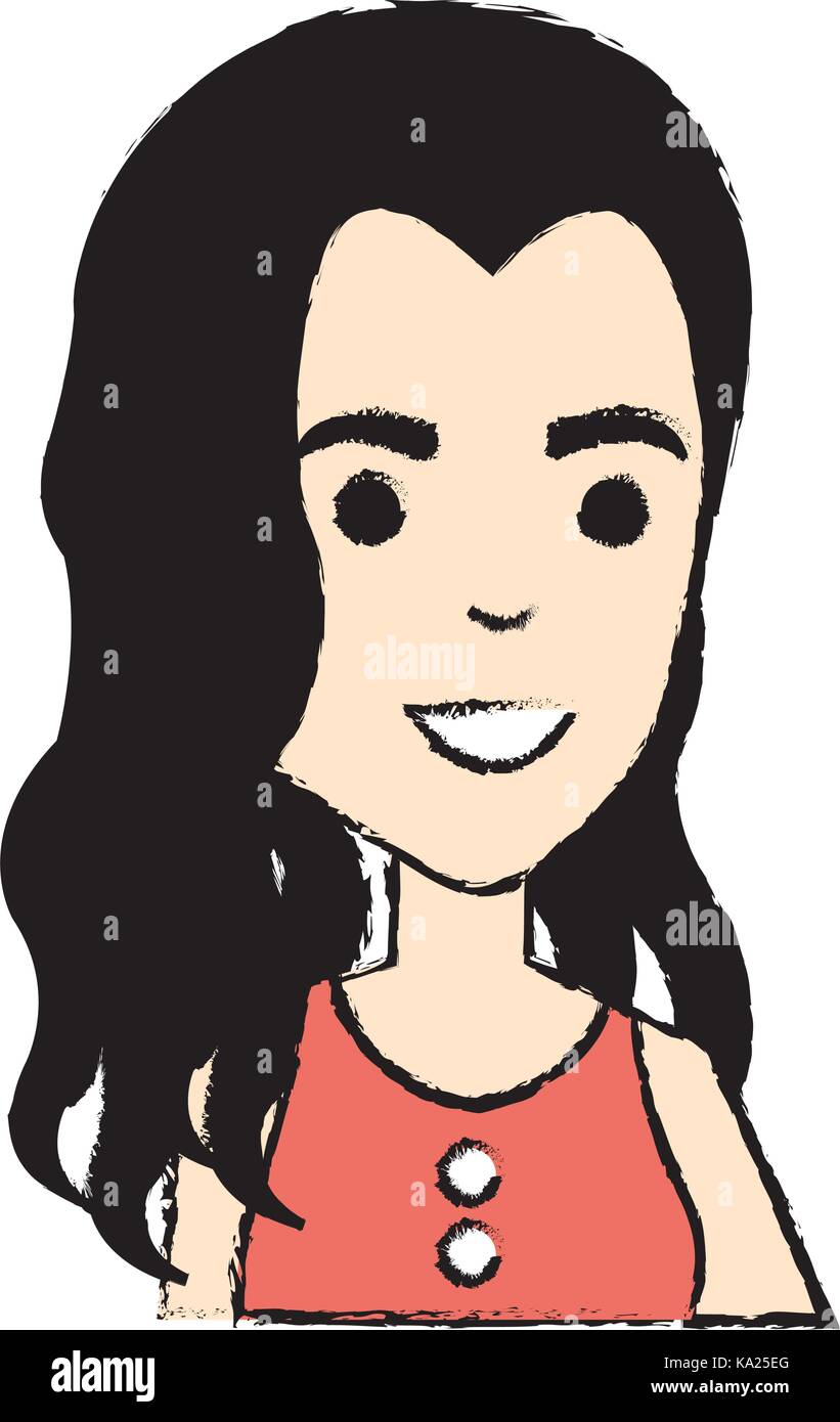 beautiful woman avatar character Stock Vector Image & Art - Alamy