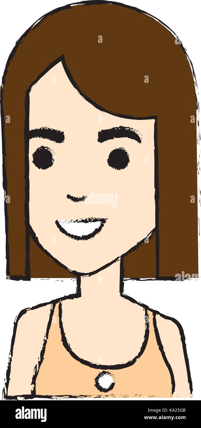 beautiful woman avatar character Stock Vector Image & Art - Alamy
