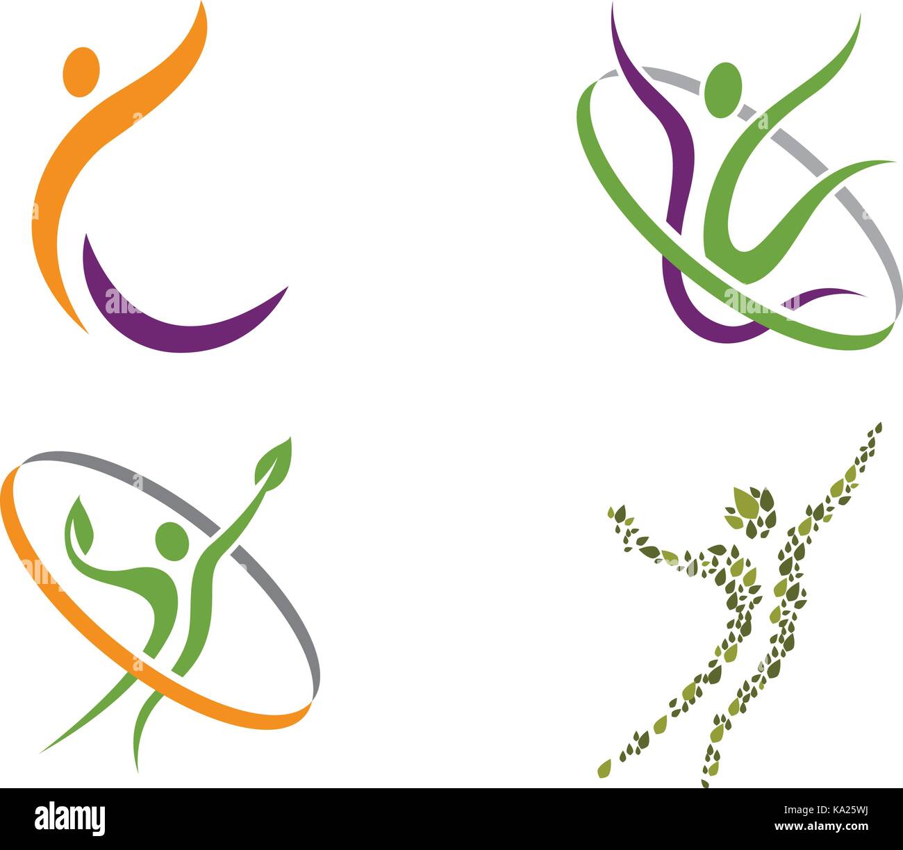 healthy Logo icon Template design illustration Stock Vector Image & Art ...