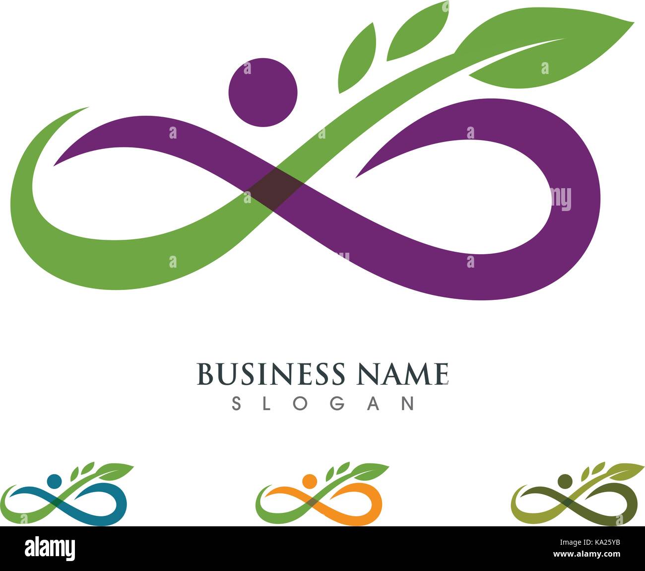 Infinity Design Infinity logo Vector Logo template Stock Vector Image ...