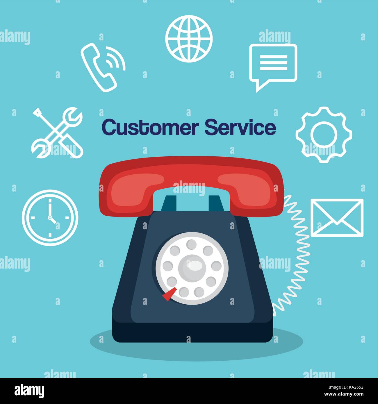 Repair order service icon Stock Vector Images - Alamy