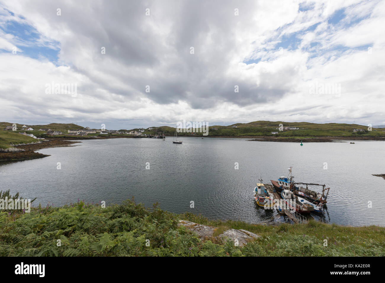 Isle of Scalpay, Outer Hebrides, Isle of Harris, Scotland Stock Photo ...