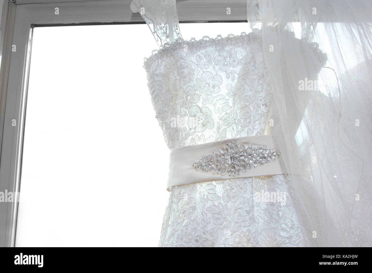 Elegant window dressing bedazzles the frame with sequins, bling and an ...