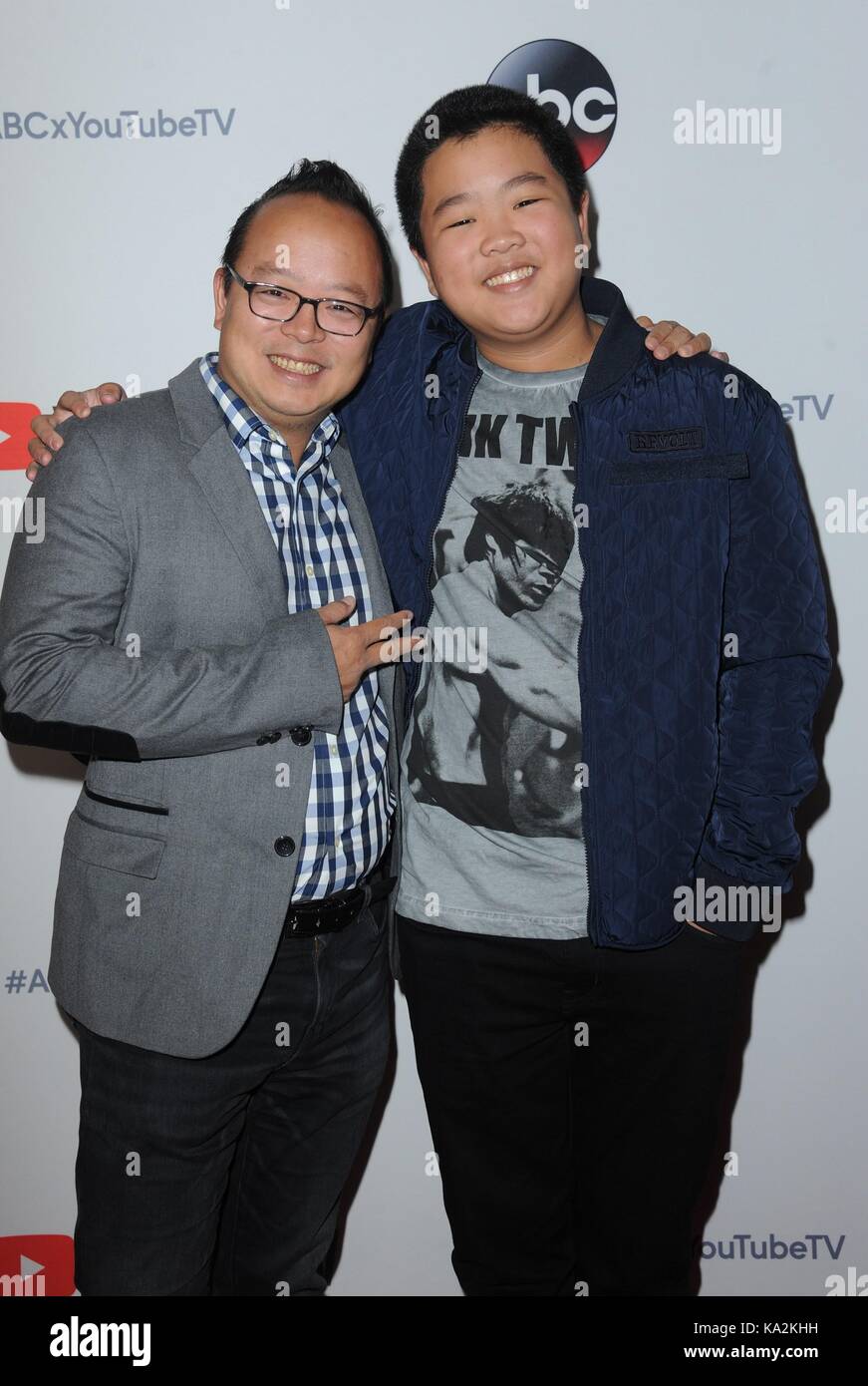 New York, NY, USA. 23rd Sep, 2017. Hudson Yang at arrivals for ABC ...