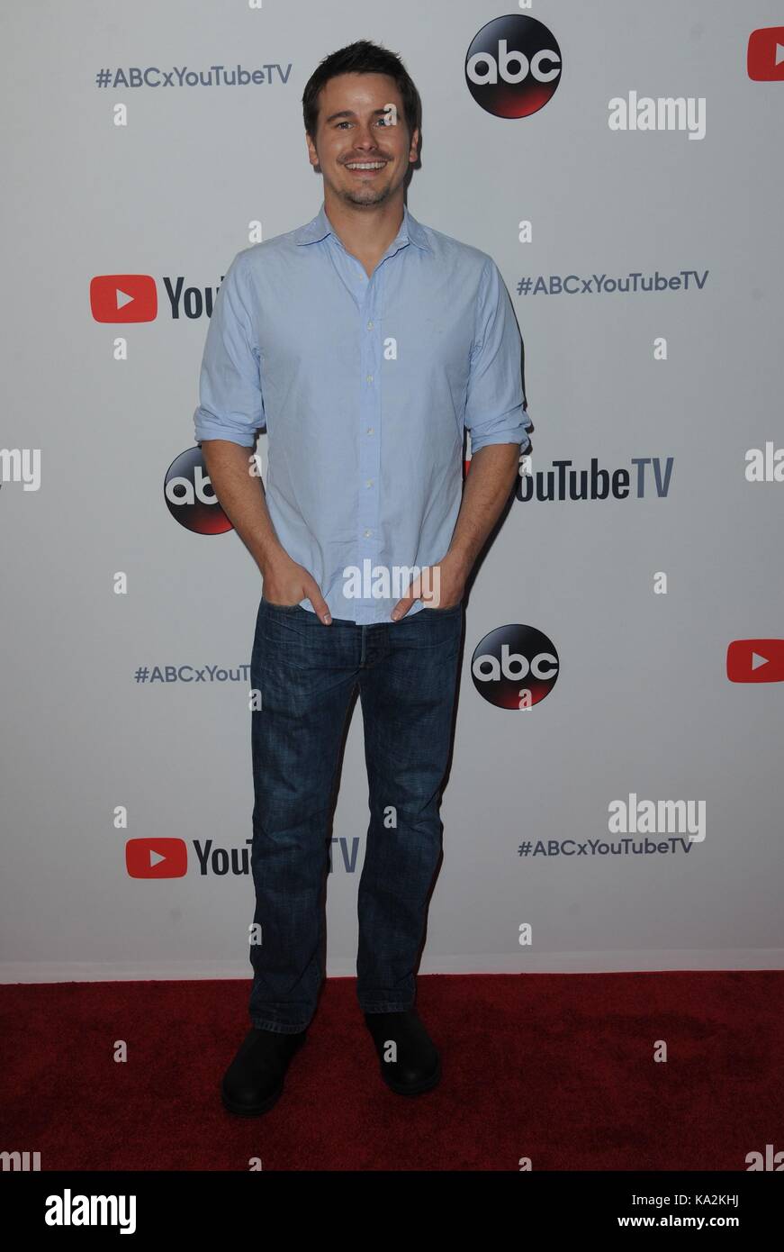New York, NY, USA. 23rd Sep, 2017. Jason Ritter at arrivals for ABC ...