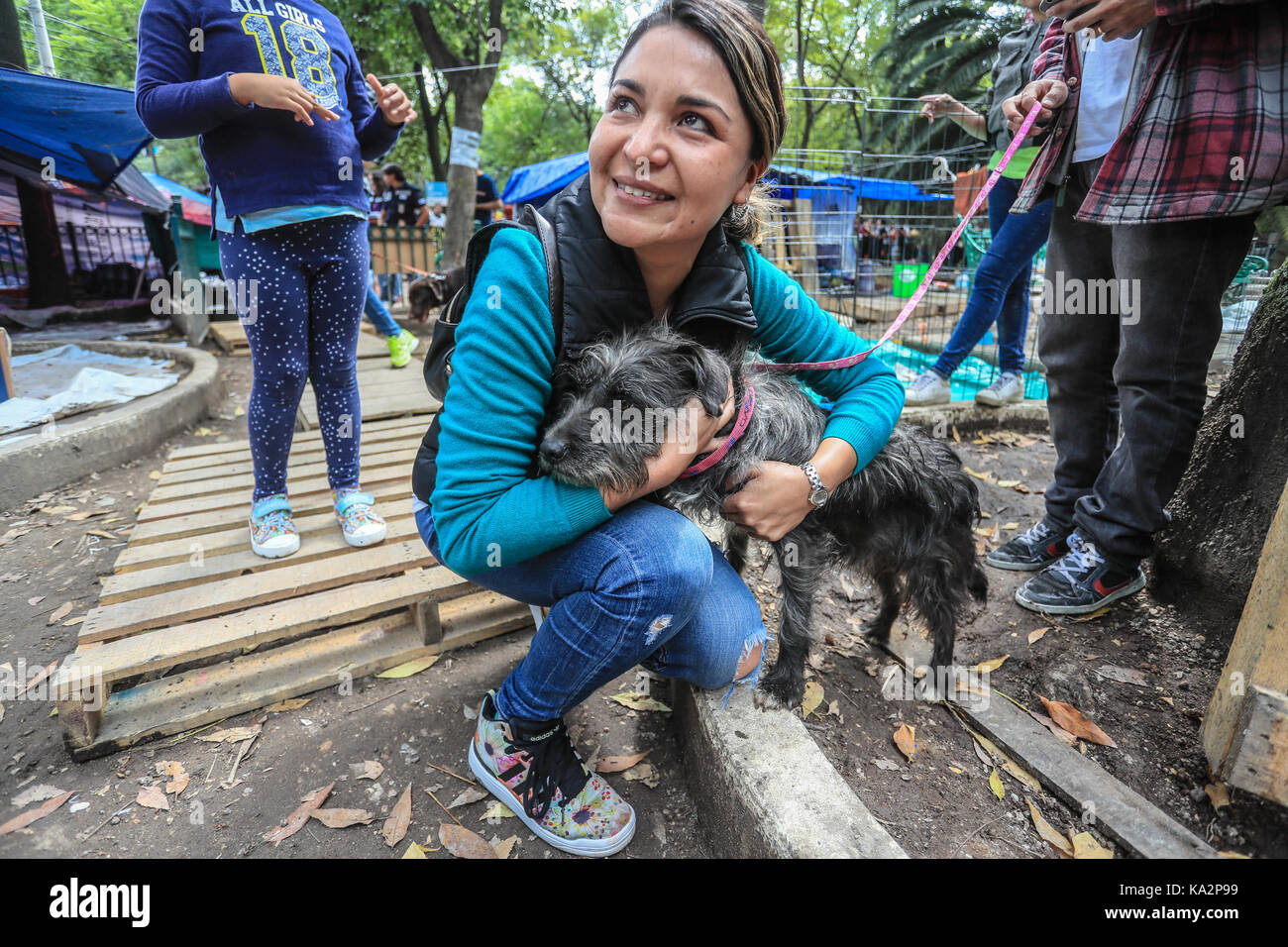 This morning in Mexico Park began with the adoption of stray dogs due ...