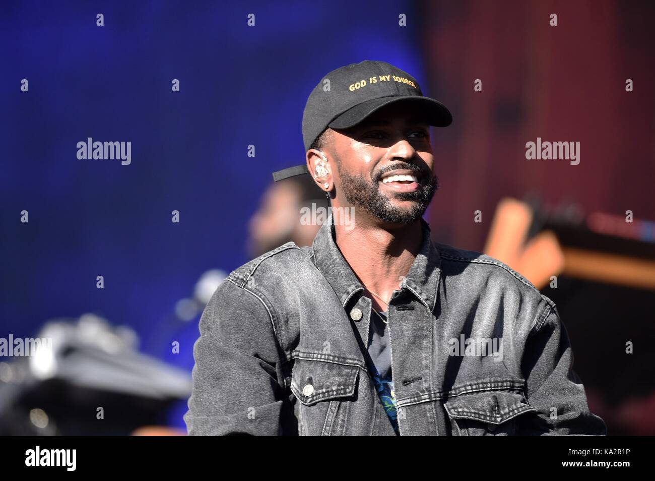 New York, NY, USA. 23rd Sep, 2017. Big Sean on stage for 2017 Global ...