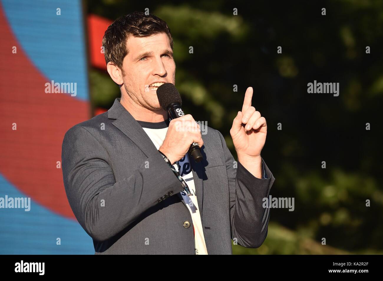 New York, NY, USA. 23rd Sep, 2017. Scott Taylor on stage for 2017 ...