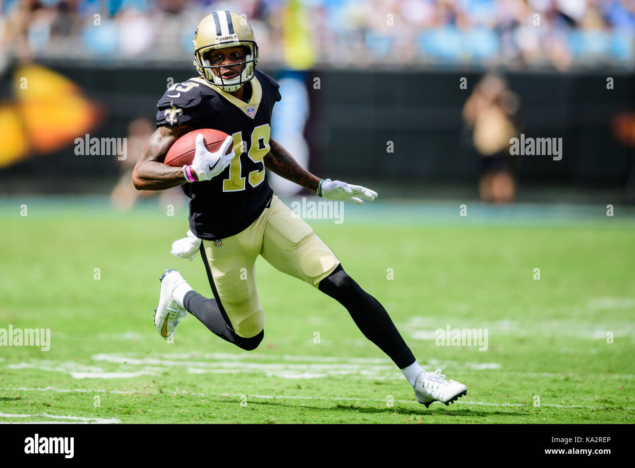 New Orleans Saints wide receiver Ted Ginn Jr. (19) during the NFL ...