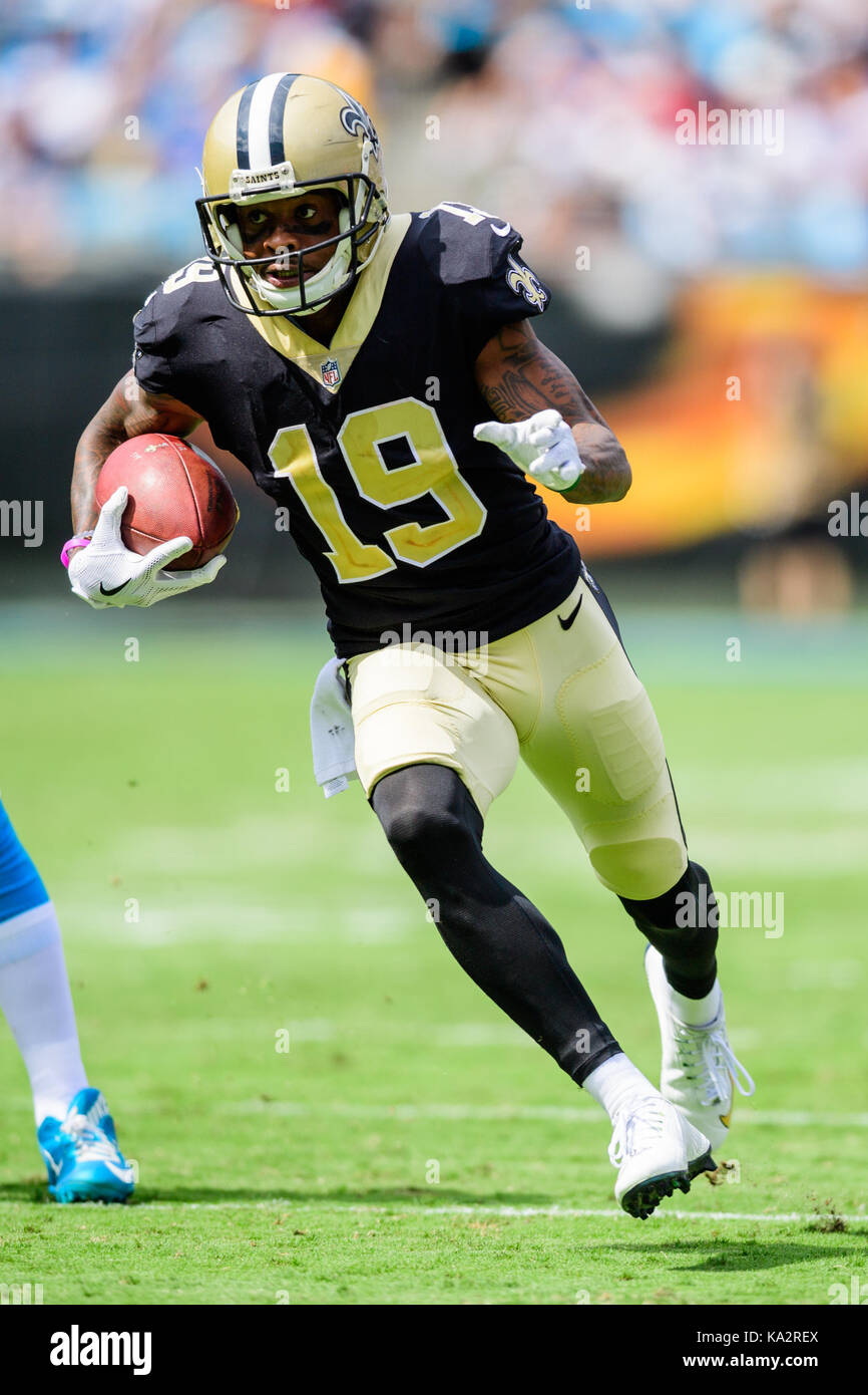New Orleans Saints wide receiver Ted Ginn Jr. (19) during the NFL ...