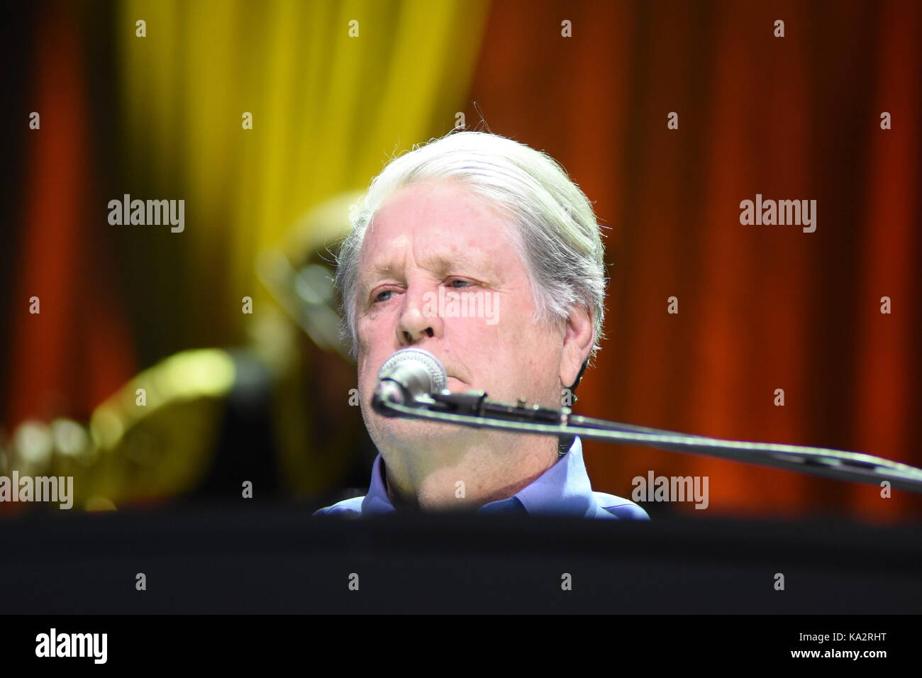 Caption: Sep 23, 2017 - New York, New York, U.S. - BRIAN WILSON ...