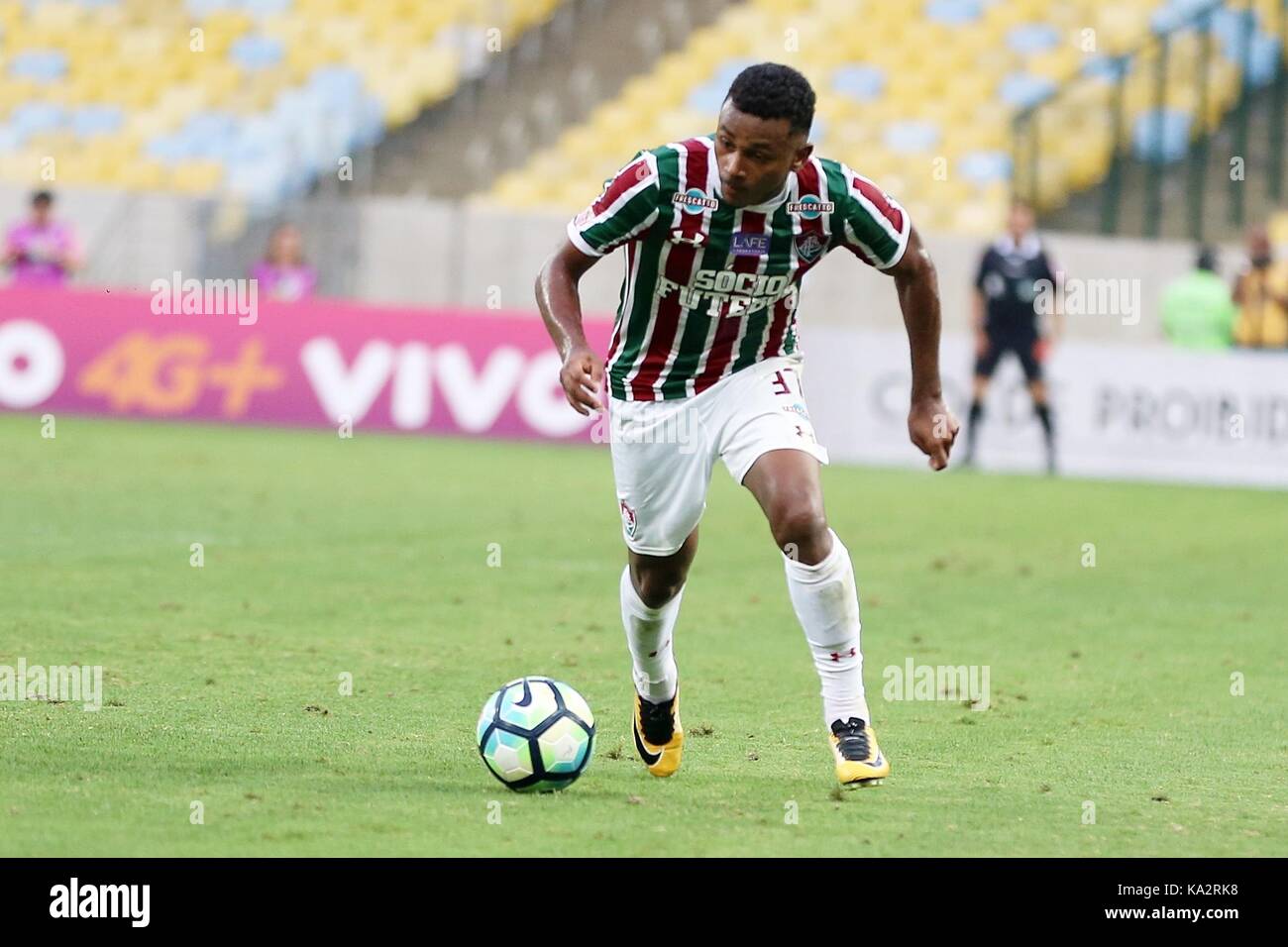 Rio De Janeiro, Brazil. 24th Sep, 2017. Wendel do Fluminense, during ...