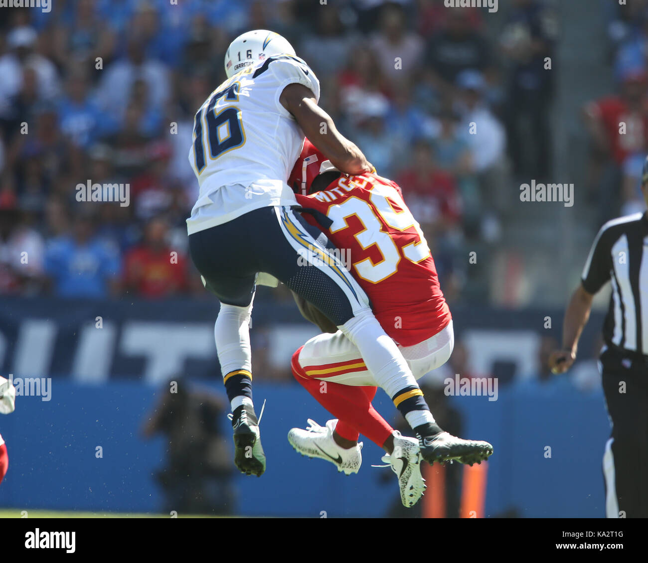 Carson, Ca. 24th Sep, 2017. Kansas City Chiefs cornerback Terrance ...
