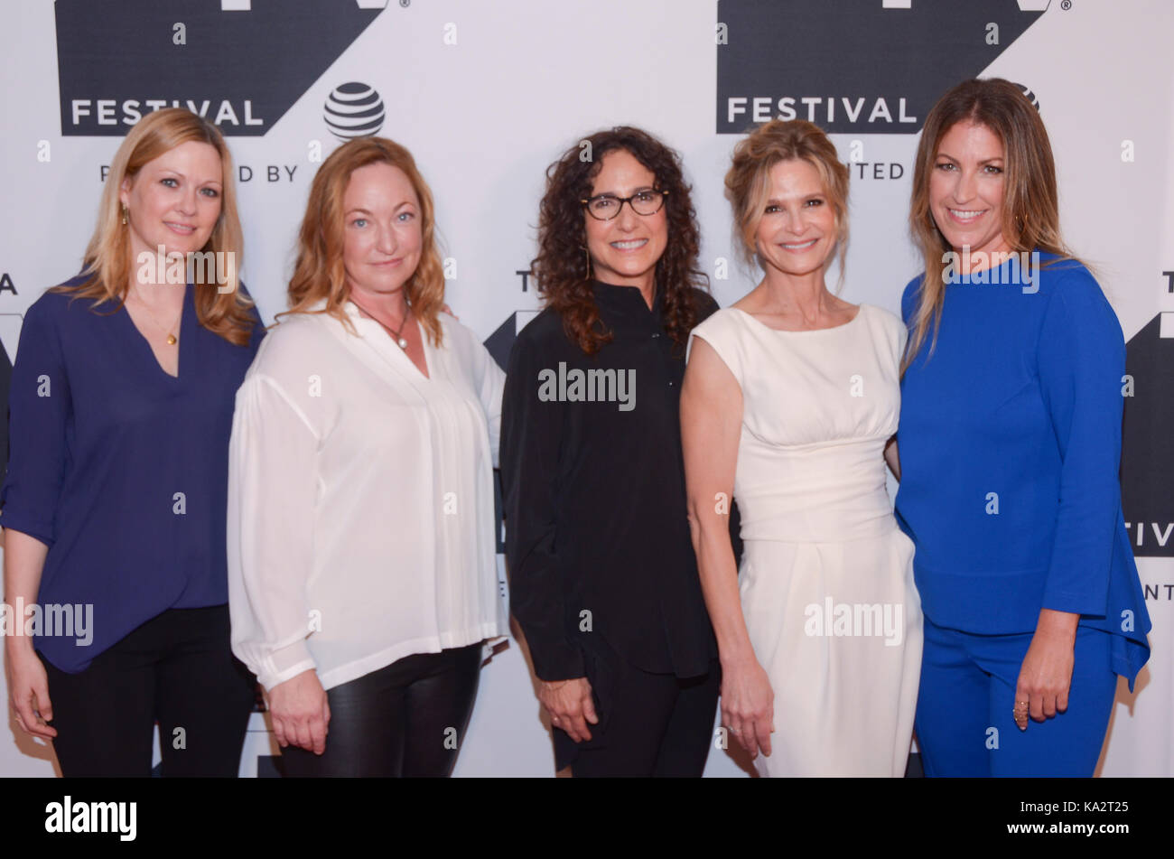 New York, NY, USA. 24th Sep, 2017. Tassie Cameron, Marcy Ross, Kyra ...