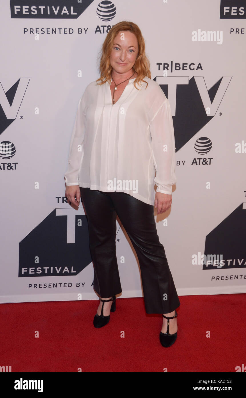 New York, NY, USA. 24th Sep, 2017. Tassie Cameron at the Tribeca TV ...