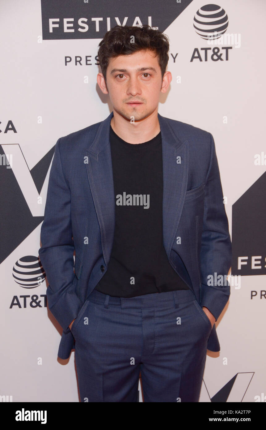 New York, NY, USA. 24th Sep, 2017. Craig Roberts at the Tribeca TV ...