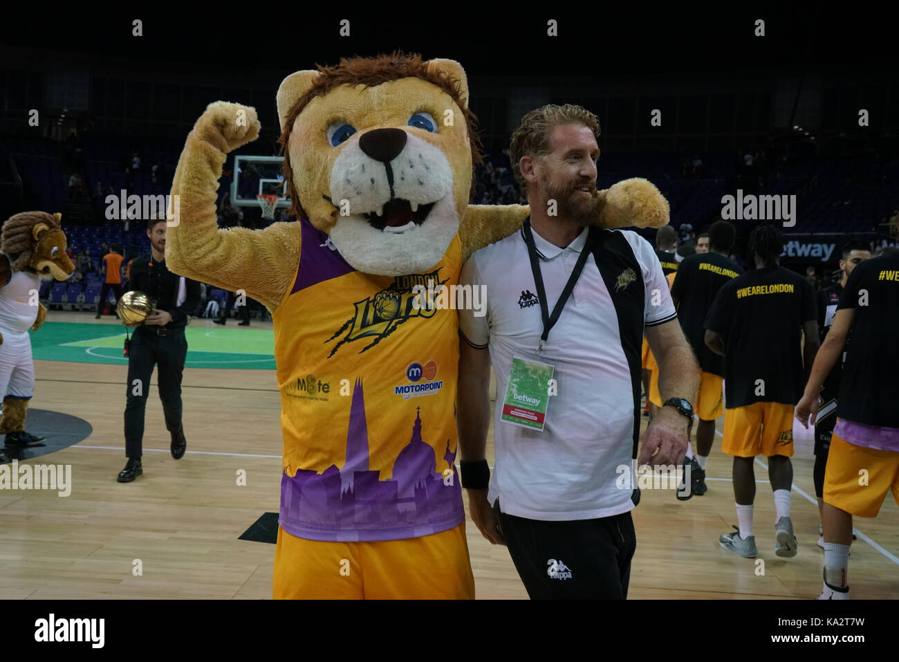 London, England, UK. 24th September 2017. London Lions won the ...