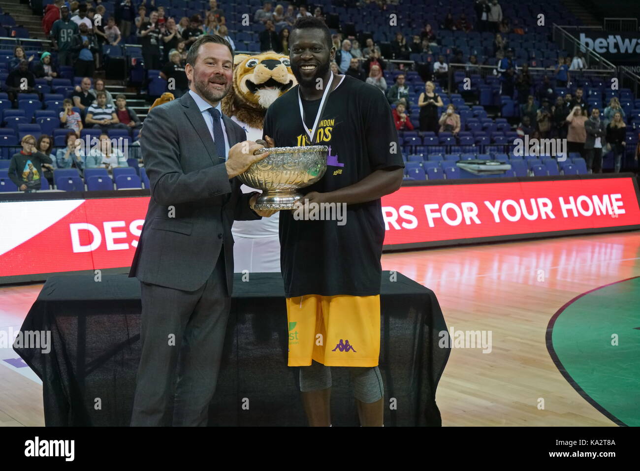 London, England, UK. 24th September 2017. London Lions won the ...