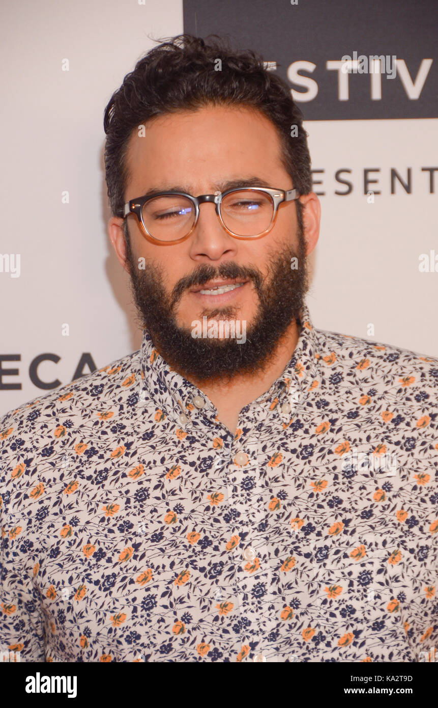 New York, NY, USA. 24th Sep, 2017. Ennis Esmer at the Tribeca TV ...