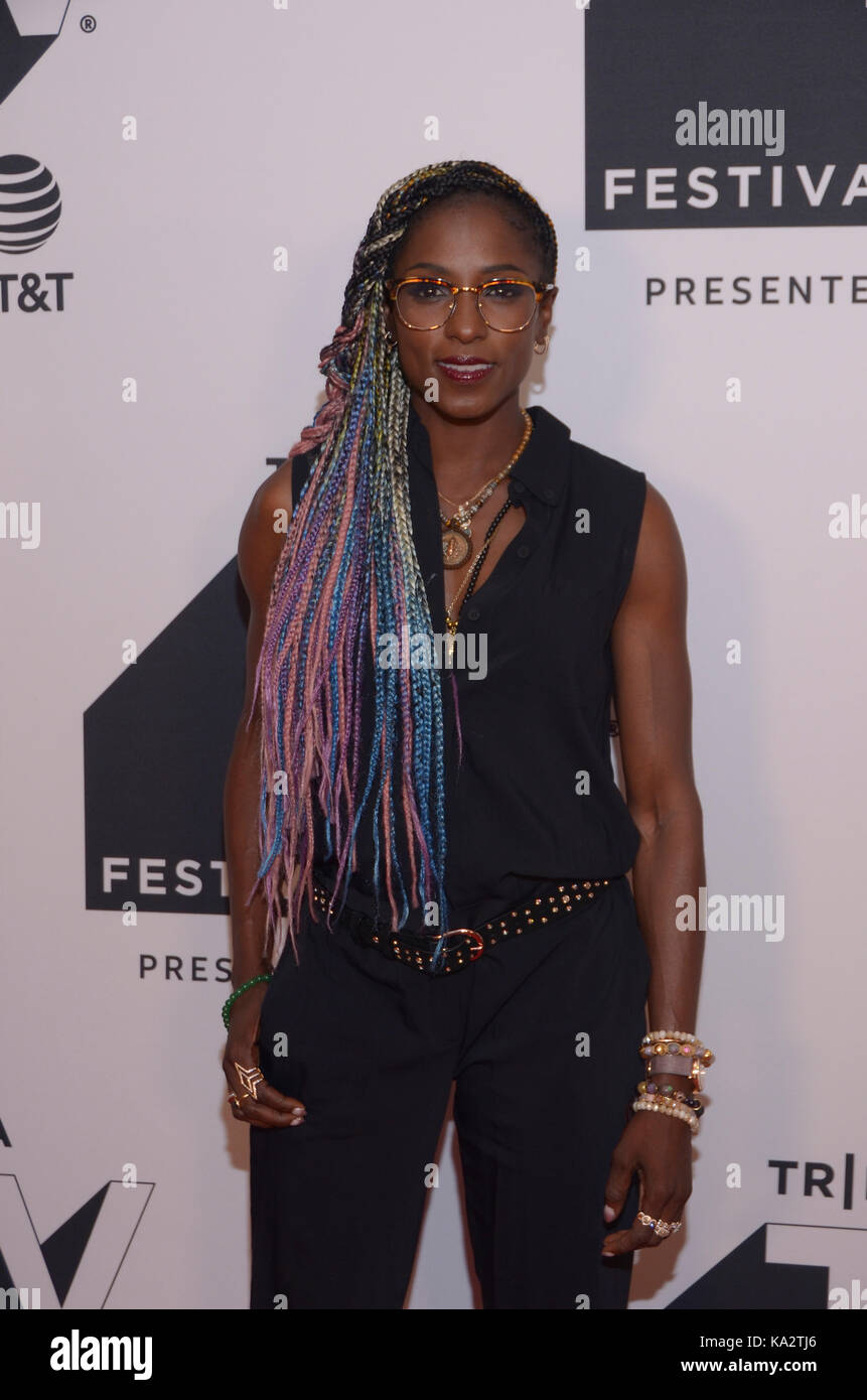 New York, NY, USA. 24th Sep, 2017. Dawn-Lyen Gardner at the Tribeca TV ...