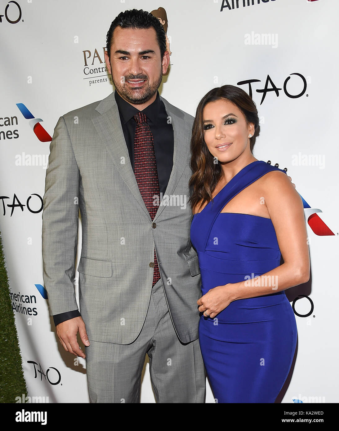 Hollywood, California, USA. 24th Sep, 2017. Adrian Gonzales and Eva ...