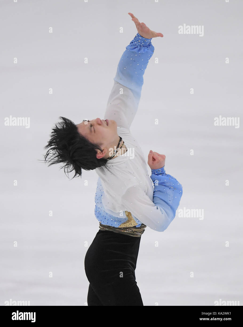Sportplexe Pierrefonds, Montreal, Canada. 22nd Sep, 2017. Yuzuru Hanyu ...