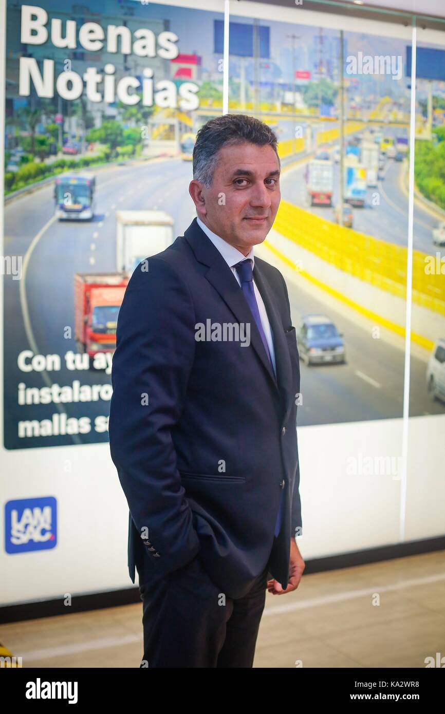 lima 13 de septiembre 2017 ENTREVISTA FADI SELWAN DIRECTOR EJECUTIVO DE ...