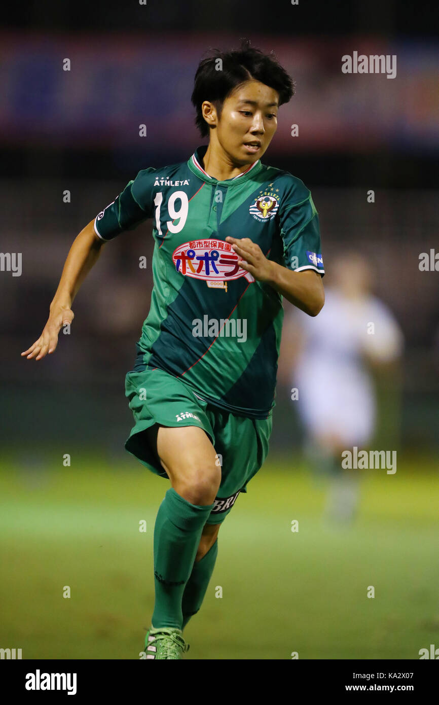 Tokyo, Japan. 23rd Sep, 2017. Riko Ueki (Beleza) Football/Soccer : 2017 ...