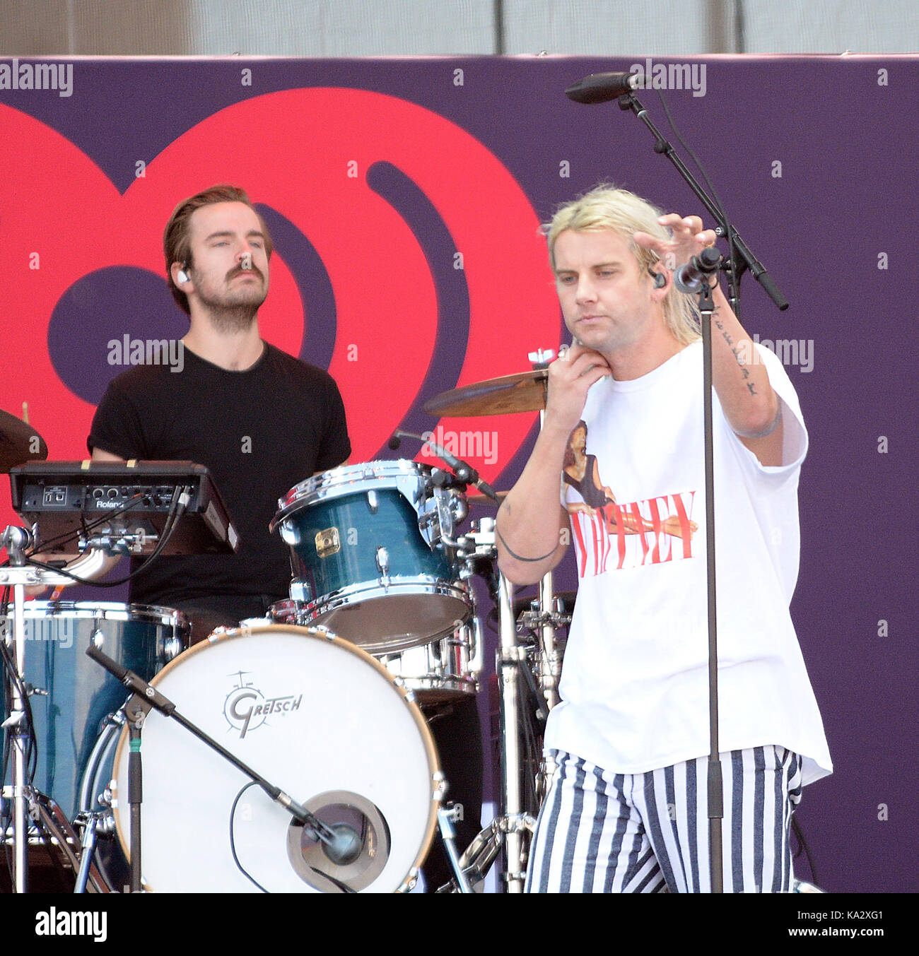 Las Vegas, Nevada, USA. 24th Sep, 2017. Rock band Judah & The Lion ...