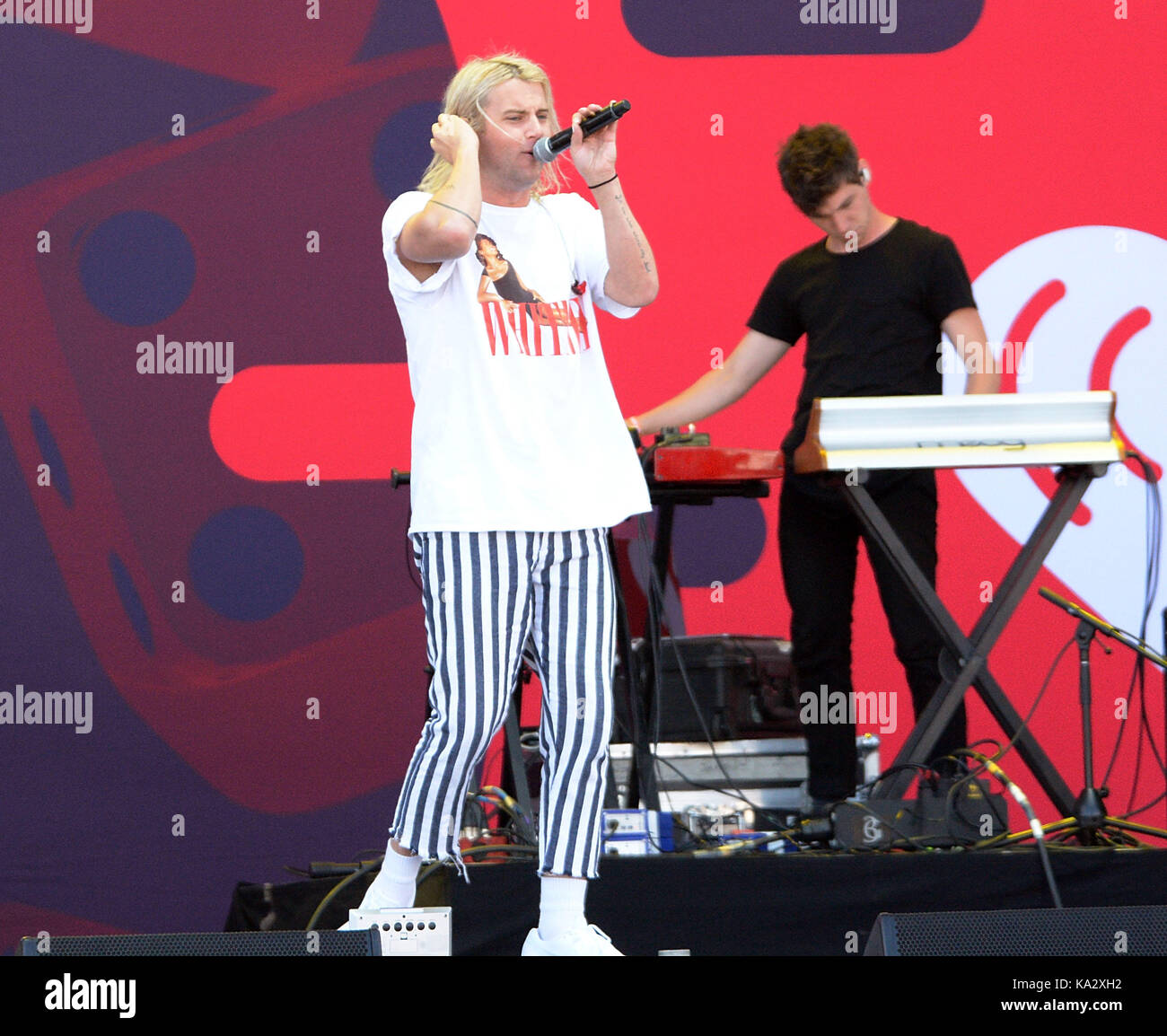 Las Vegas, Nevada, USA. 24th Sep, 2017. Rock band Judah & The Lion ...