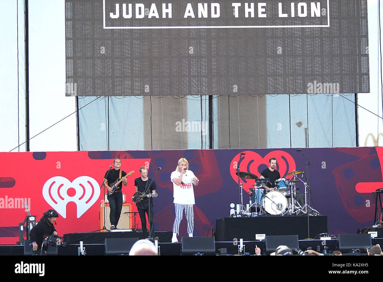 Las Vegas, Nevada, USA. 24th Sep, 2017. Rock band Judah & The Lion ...