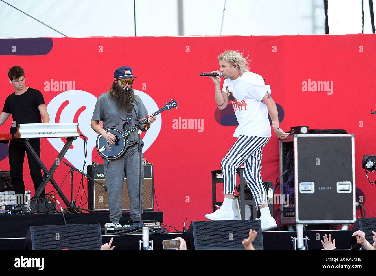Las Vegas, Nevada, USA. 24th Sep, 2017. Rock band Judah & The Lion ...