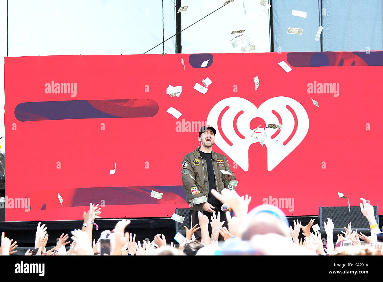 Las Vegas, Nevada, USA. 24th Sep, 2017. Cheat Codes perform during the ...