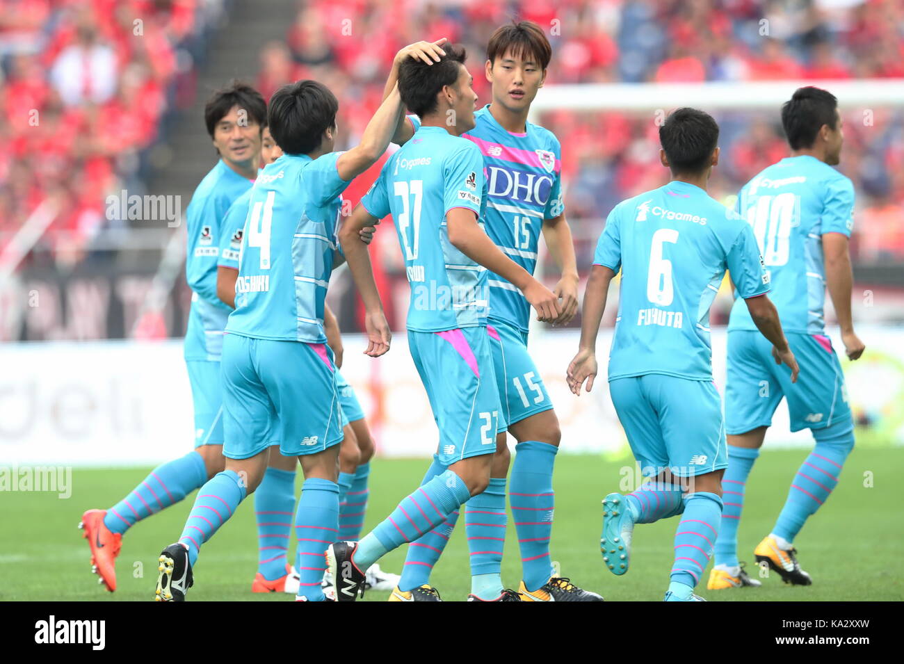 Saitama, Japan. 23rd Sep, 2017. (L-R) Yoshiki Takahashi, Kyosuke Tagawa ...