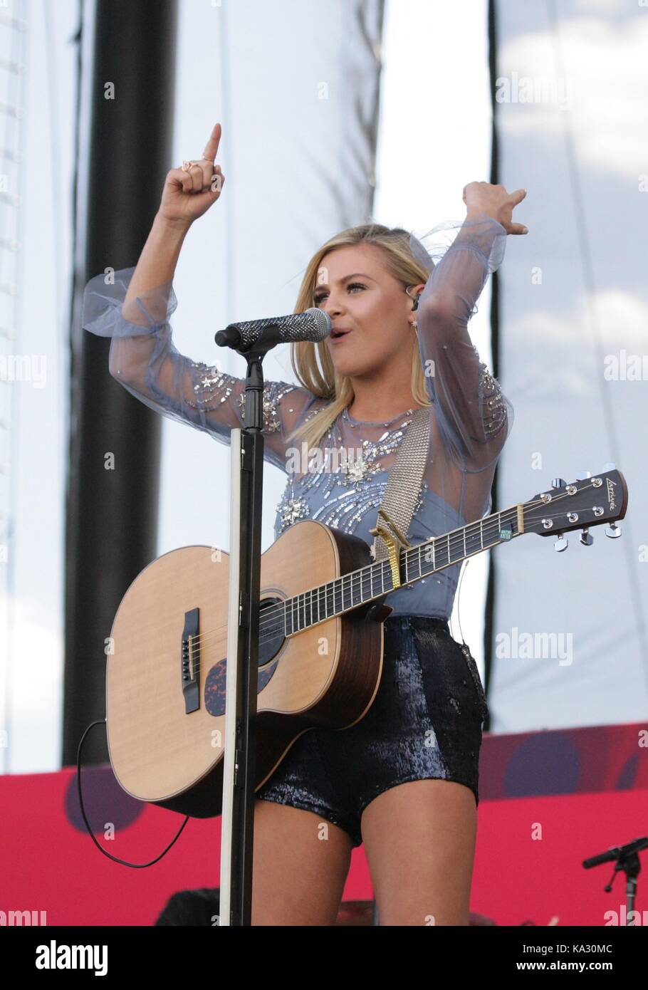 Kelsea Ballerini on stage for iHeartRadio Music Festival and Daytime ...