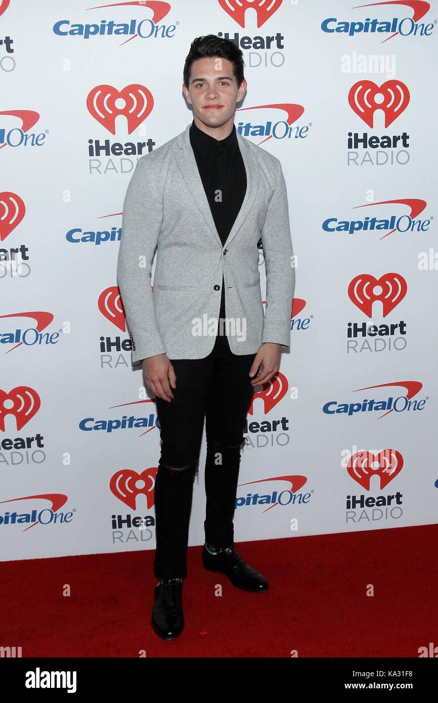 Casey Colt on stage for iHeartRadio Music Festival and Daytime Village ...