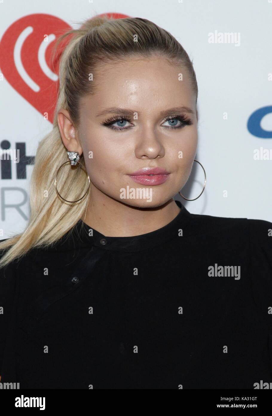 Alli Simpson on stage for iHeartRadio Music Festival and Daytime ...