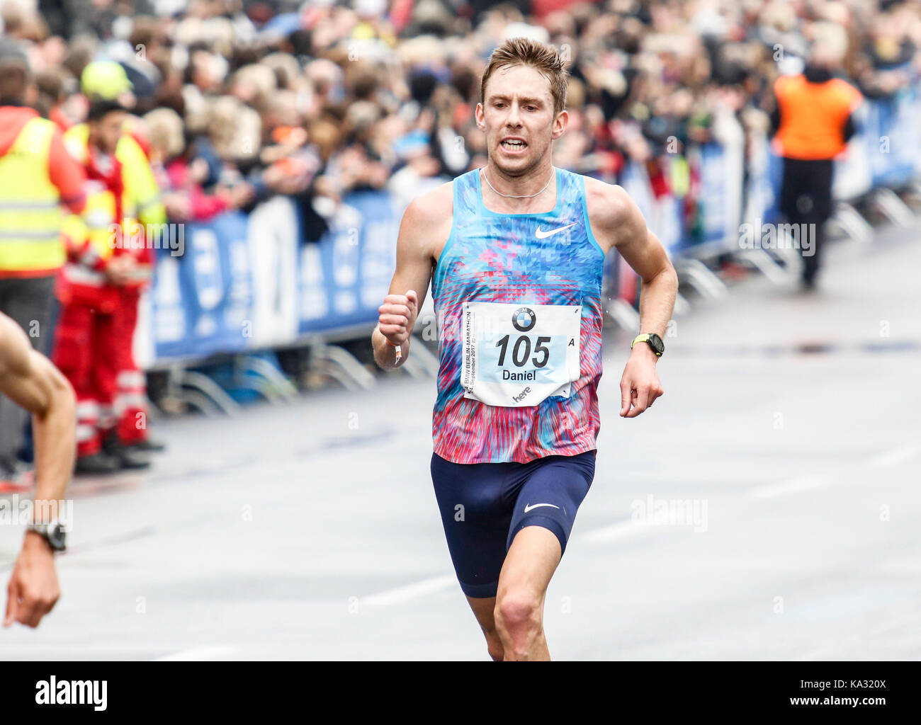 Berlin, Germany. 24th September, 2017. Daniel Wallis from New Zeland at ...
