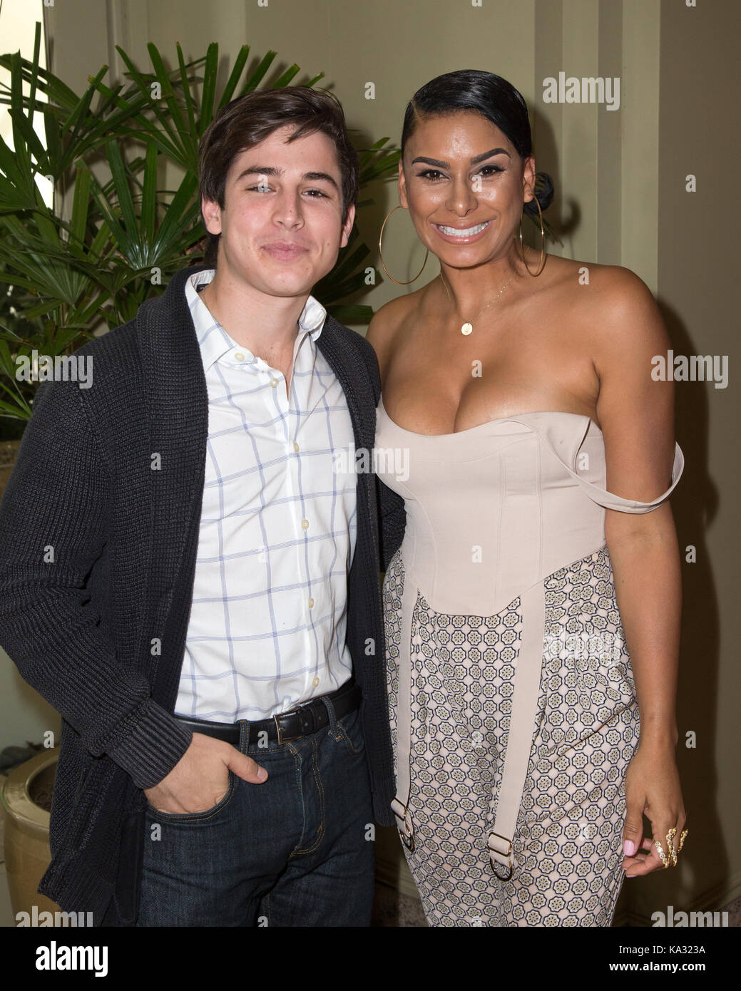 Santa Monica, CA, USA. 24th September, 2017. Actor Gonzalo Martin and ...