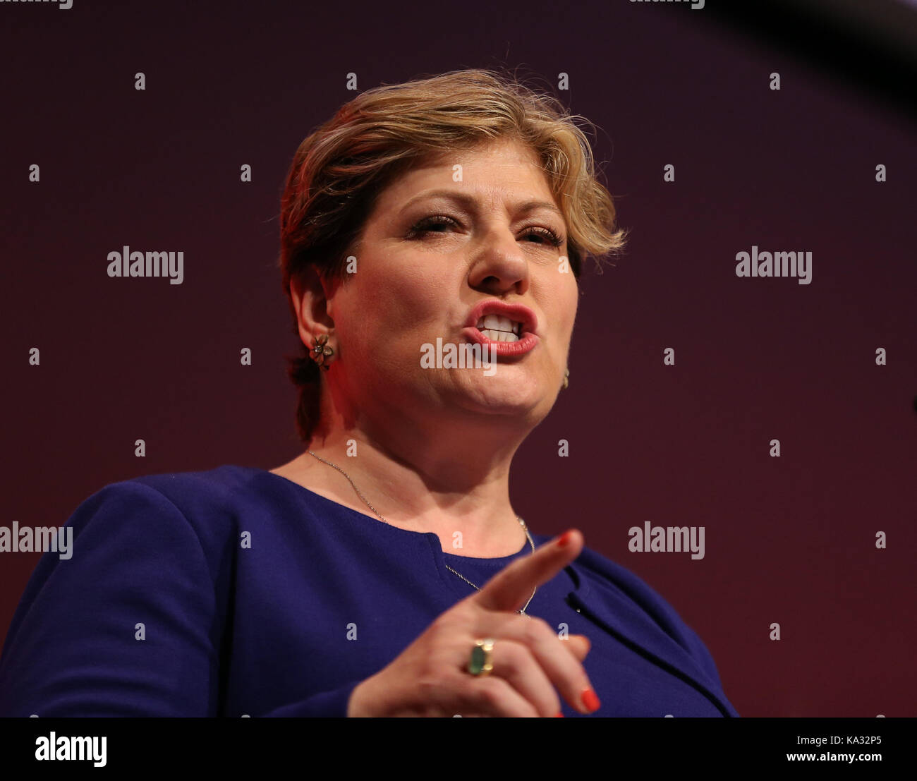 Emily Thornberry Mp Shadow Foreign Secretary Labour Party Conference ...