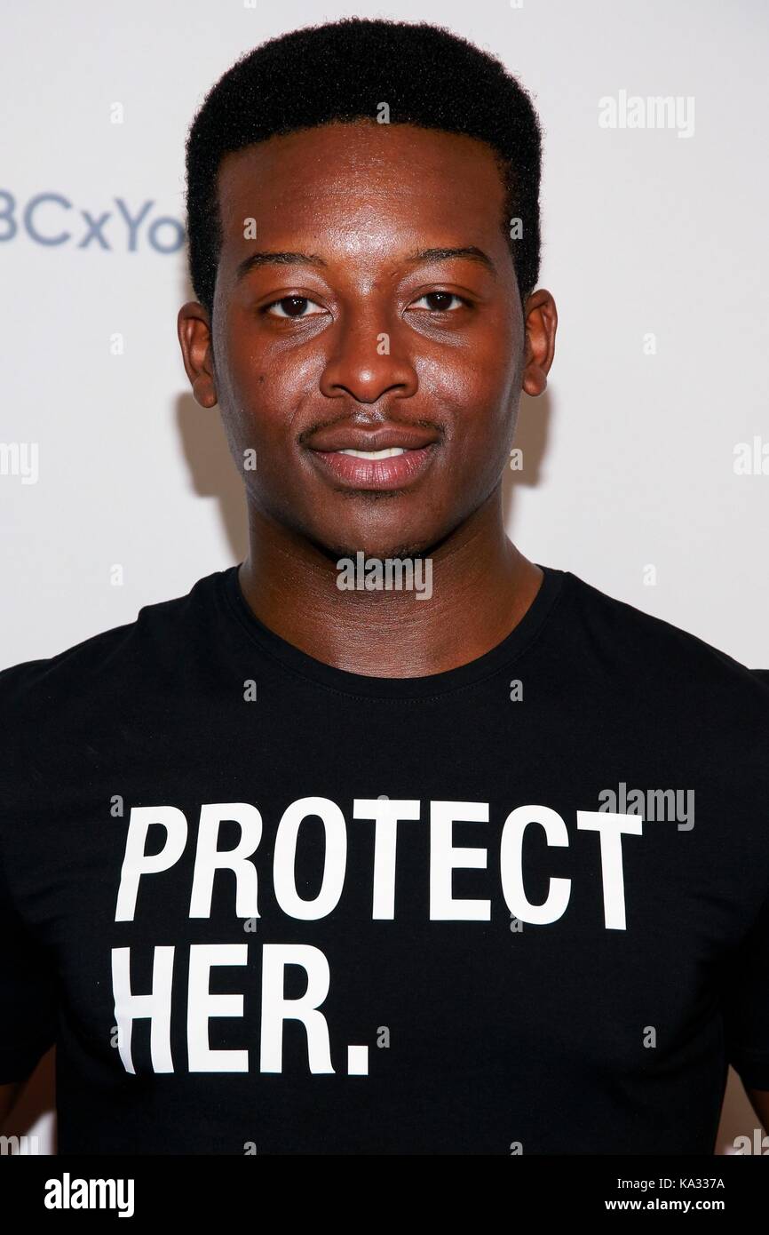 New York, NY, USA. 23rd Sep, 2017. Bernard David Jones at arrivals for ...