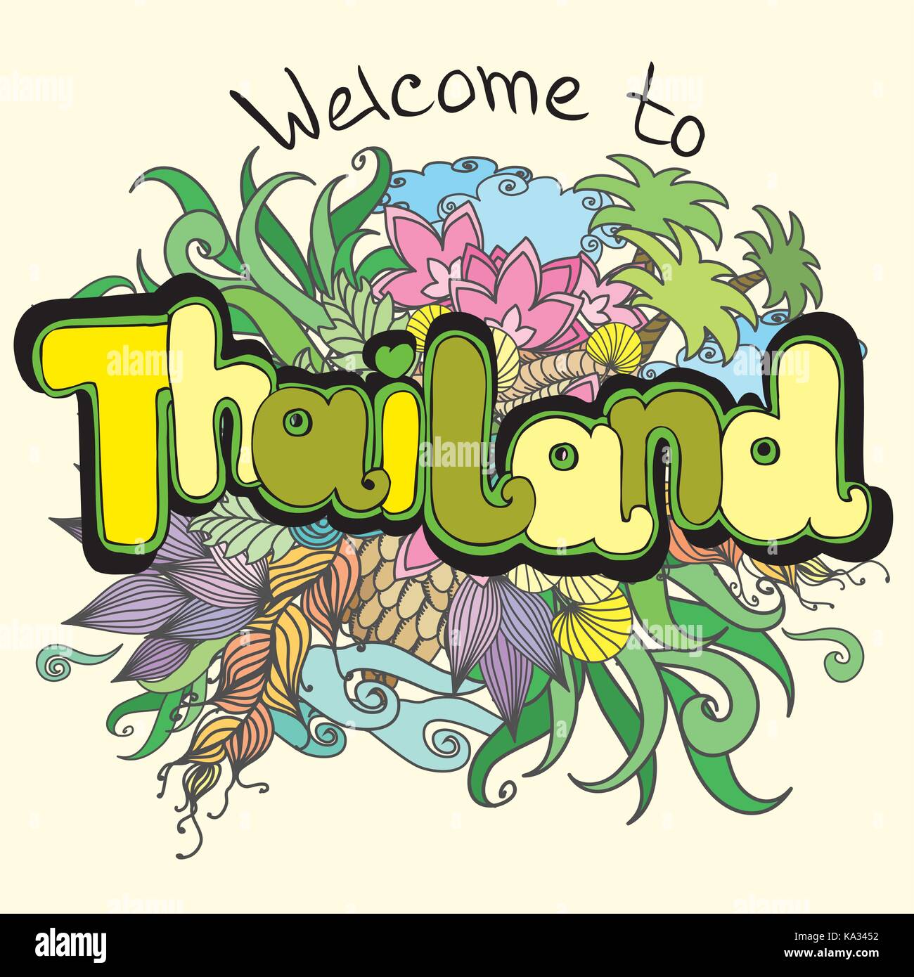 Welcome to thailand hi-res stock photography and images - Alamy