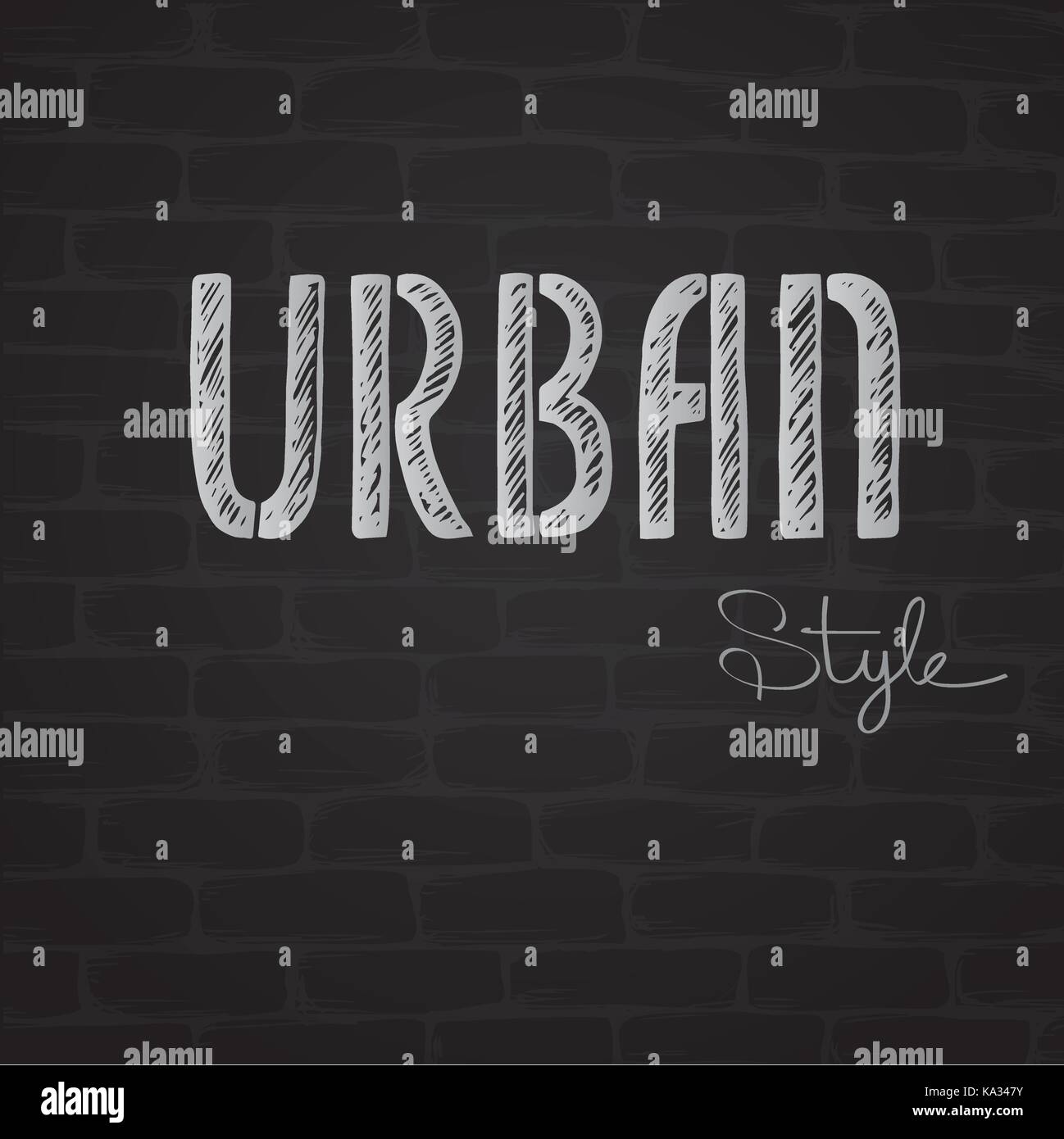 Urban word, vector background illustration Stock Vector Image & Art - Alamy
