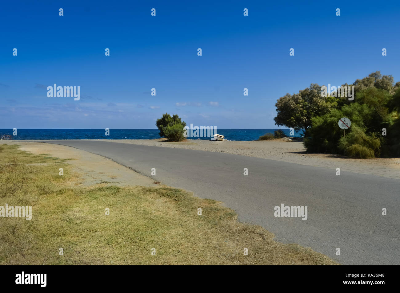 Maleme beach crete hi-res stock photography and images - Alamy