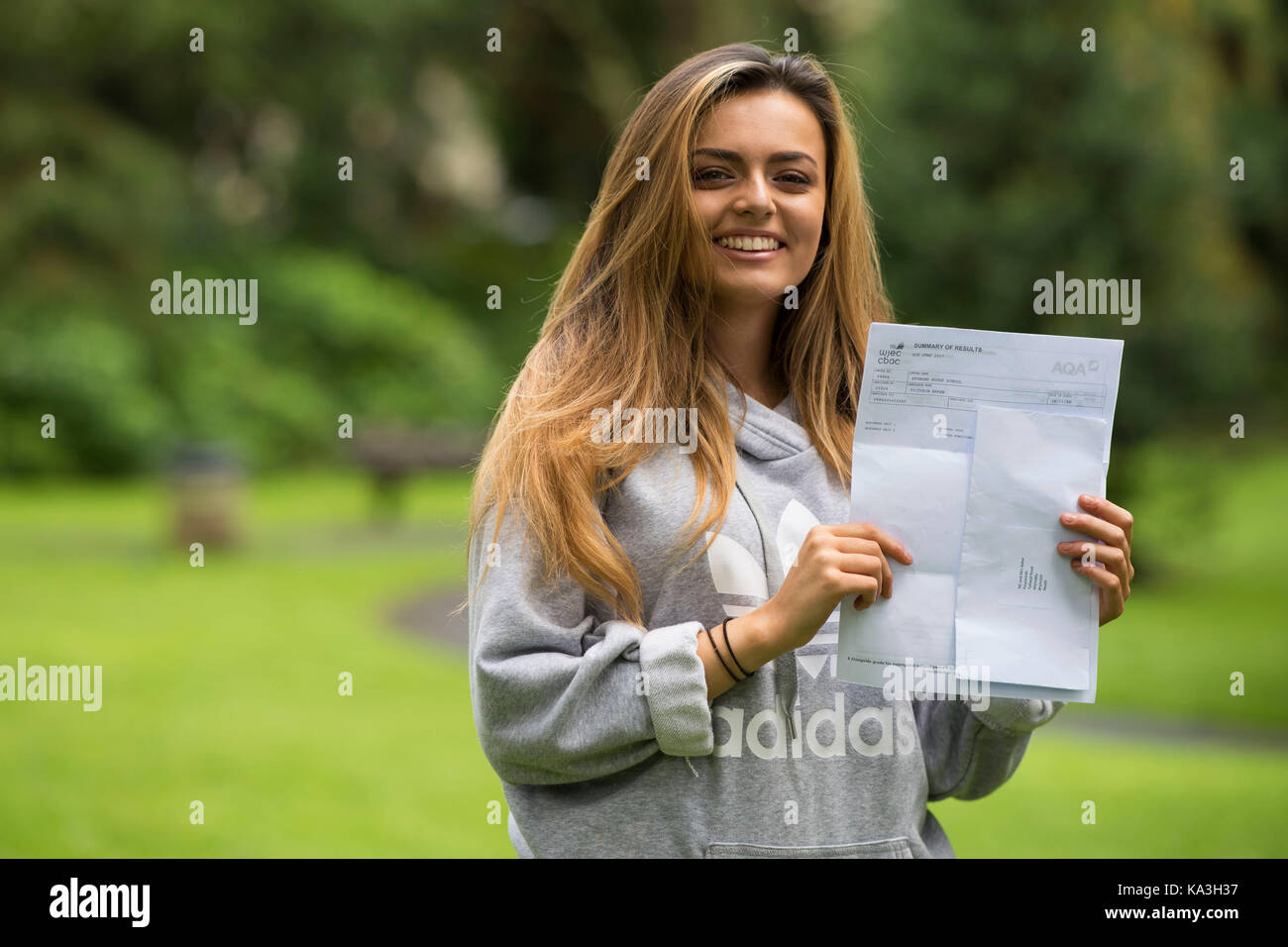 SWANSEA, WALES - AUGUST 17: Vicky Baker poses for a picture after ...