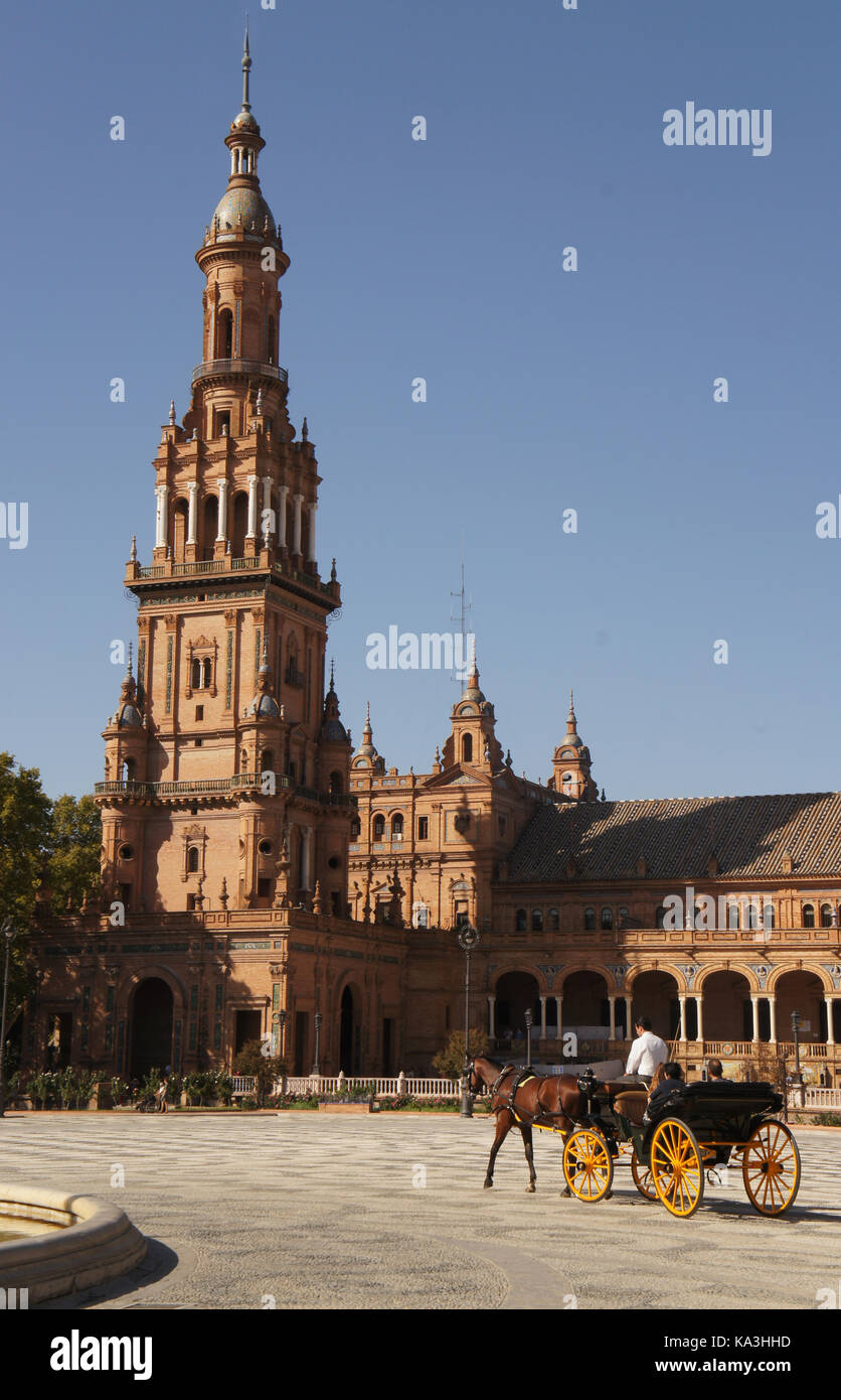 Carousel in Seville (Sevilla), Spain. Example of Moorish and ...