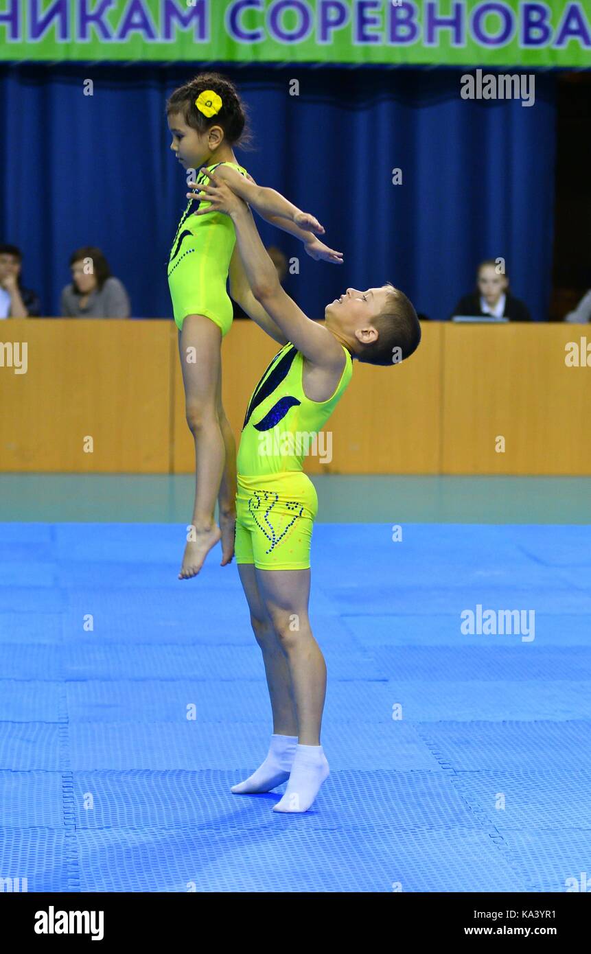 Orenburg, Russia, 26-27 May 2017 years: Juniors compete in sports ...