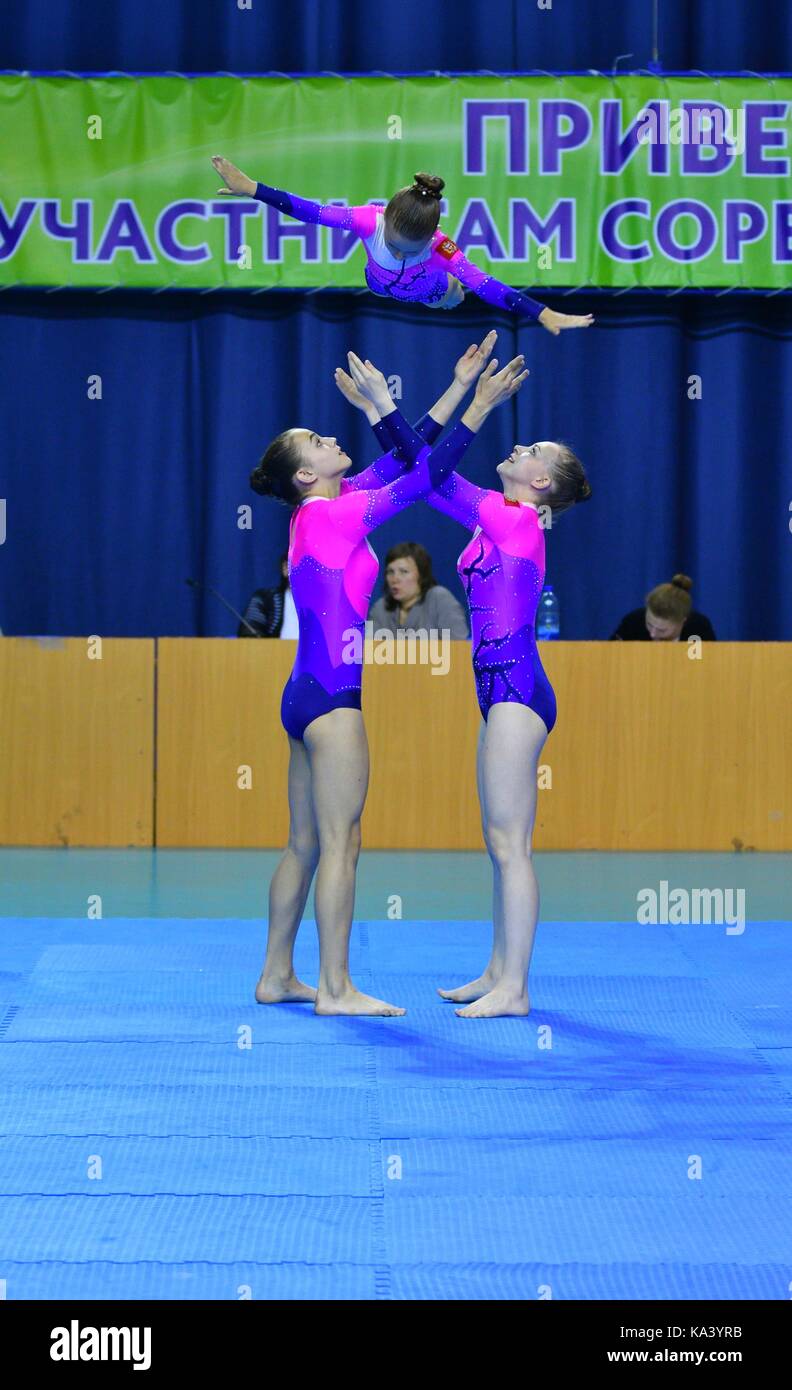 Orenburg, Russia, 26-27 May 2017 years: Juniors compete in sports ...