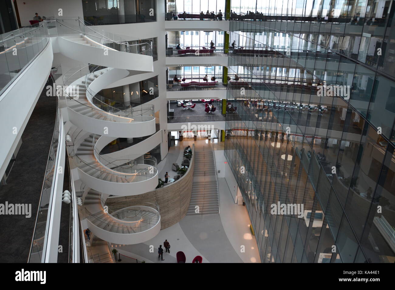 A view of Northeastern University's new Interdisciplinary Science and ...